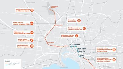 Huge Melbourne Airport Rail Project Kicks Off – Architecture ...