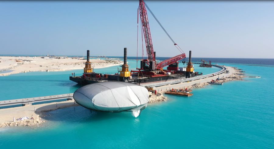 First Overwater Villa Installed at Saudi Arabia’s floating Red Sea ...