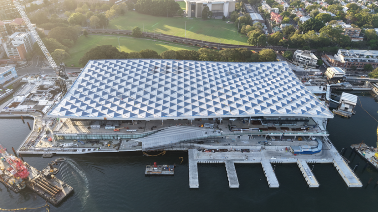 Floating roof now complete on iconic Sydney Fish Market – Architecture ...