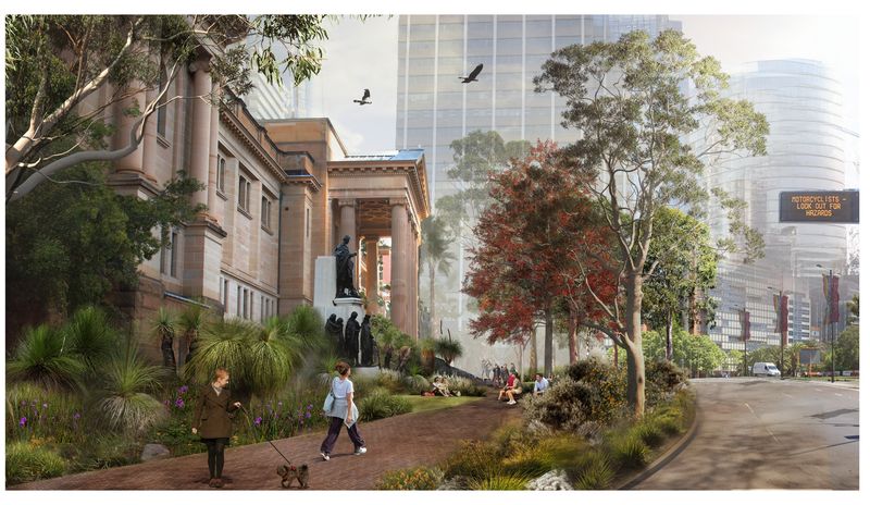 Green light to transform State Library of NSW forecourt – Architecture ...